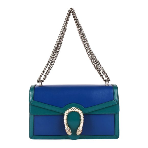 Gucci | Bags | Authentic Gucci Limited Edition Green And Blue Dionysus ...